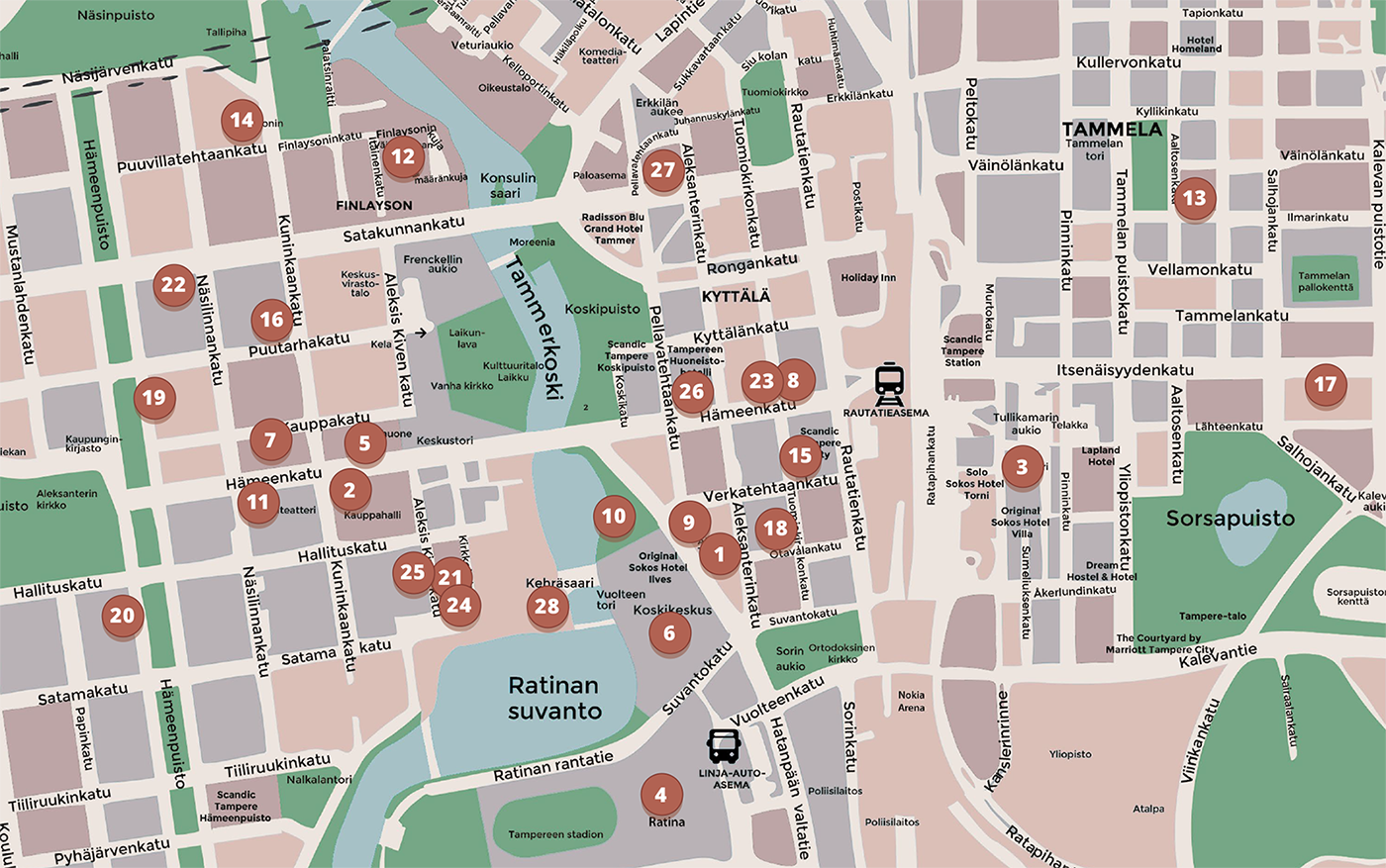 Äänestä kaunein jouluikkuna - Rakas Tampere